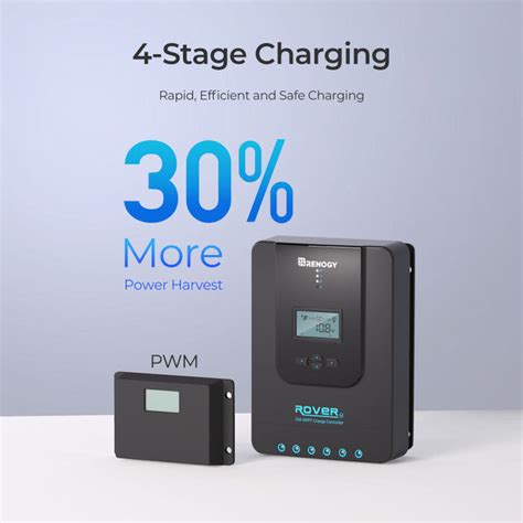 Renogy Rover Li 30 Amp Mppt Solar Charge Controller — Power And Pedal
