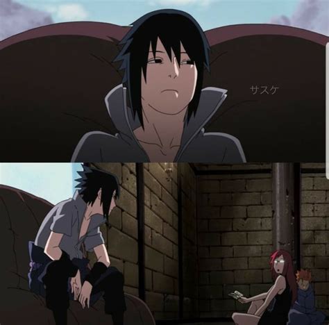 Sasuke Y Karin Naruto Anime Sahnesi Anime