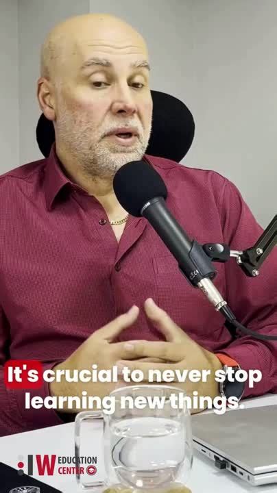 [video] ⋮iw education center on linkedin techpodcast knowledgeinflation ai stayupdated