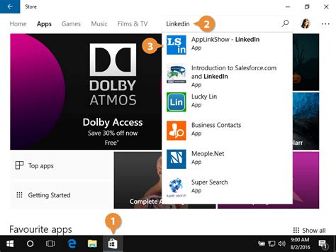 Install Apps From The Windows Store CustomGuide