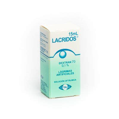 Lagrimas Artificiales Lacridos Dextran 70 Lacridos 0 1 Gotas Oftálmica