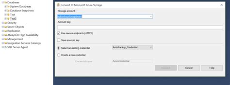 Setting Up And Using Azure Vm Sql Automated Backup And Restore