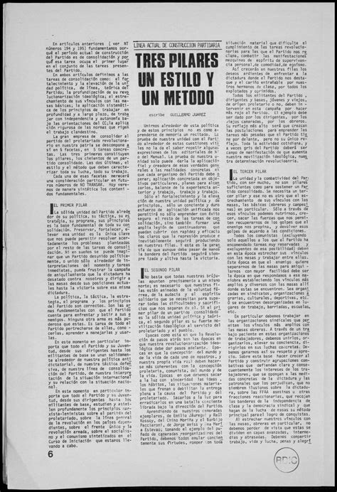 La Lucha Contra La Dictadura “tres Pilares Un Estilo Y Un Método” Prml
