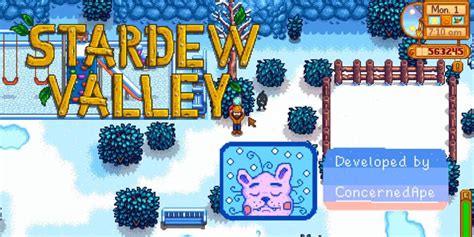 Stardew Valleys Concernedape Finally Upgrades His Setup From Grandpas Desk