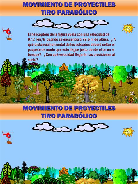 Movimiento De Proyectiles E1 Pdf