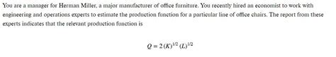 Derive The Equation For An Isocost Line And Draw A