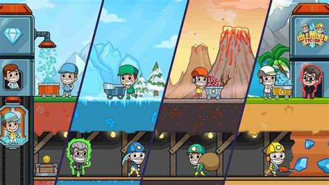Idle Miner Tycoon Mod Apk 5 16 0 [menu Lmh Unlimited Money Coins Gems