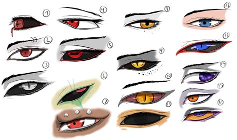 Anime Demon Eyes Drawing Chartdevelopment