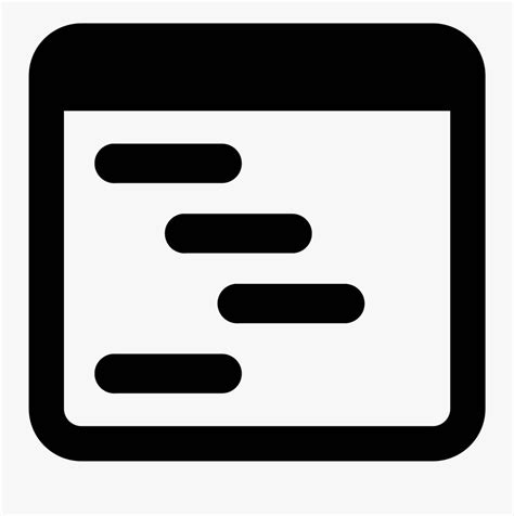 Outline Programming Icon Png White Free Transparent Clipart ClipartKey