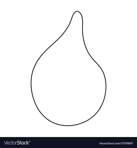 Fig Outline Icon Slice Royalty Free Vector Image