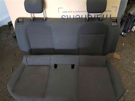 Volkswagen Up 2011 2017 Rear Passenger Cloth Fabric Seats 5 Door