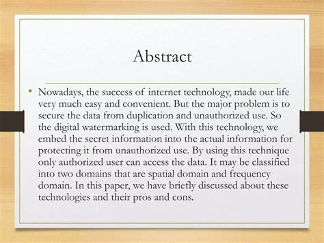 Digital Watermarking Techniques For Security Applications Ppt