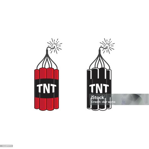 Tnt炸彈向量圖示設計向量圖形及更多侵略圖片 侵略 倒數 戰爭 Istock