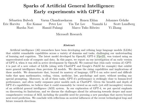 After 154 Pages Of Tests Of GPT 4 This Paper Concludes Given The