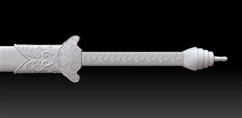 Assassins Creed Chronicles China Shao Jun Sword 3d Model 3d Printable