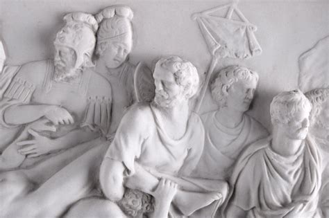 Roman Sarcophagus Bas Relief Marble Wall Sculpture Greek Roman The