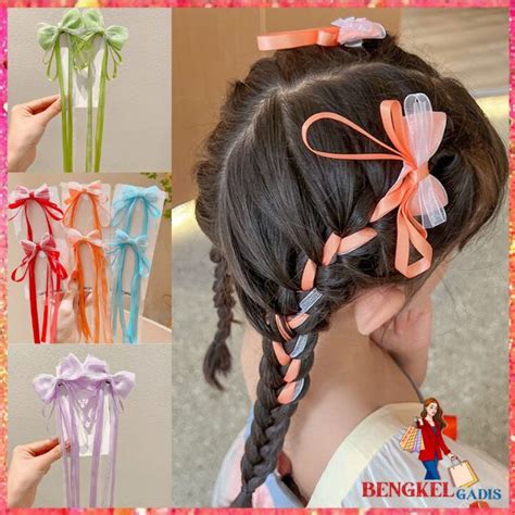 Jual Bg Jepit Rambut Wanita Kekinian Style Korea Pita Untuk Wanita Ikat