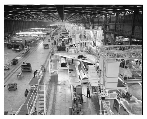B 58 Assembly Line Side 1 Of 1 The Portal To Texas History