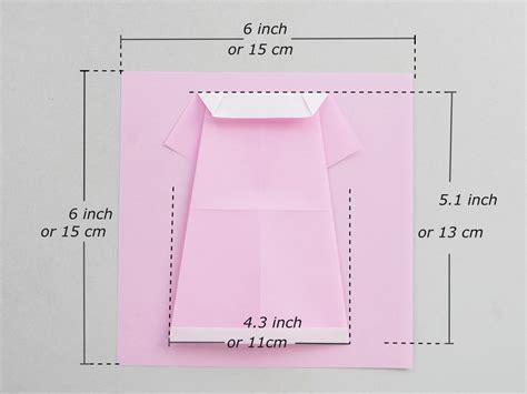 How To Make An Easy Origami Dress Origami Ok