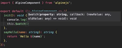 Add Typescript Typings For Better Intellisense And Typescript Support