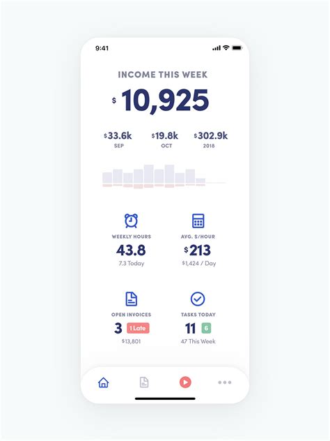 Invoicing App Behance