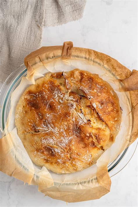 No Knead Garlic Bread The Modern Nonna