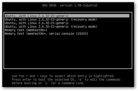 Nettoyer Le Nouveau Menu De D Marrage Ubuntu Grub Azur Plus