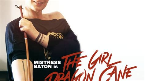 The Girl With The Dragon Cane Tattoo Sd Strafkamer Clips4sale