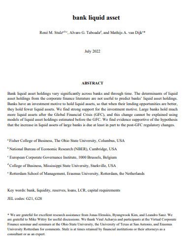 25 Liquid Assets Examples