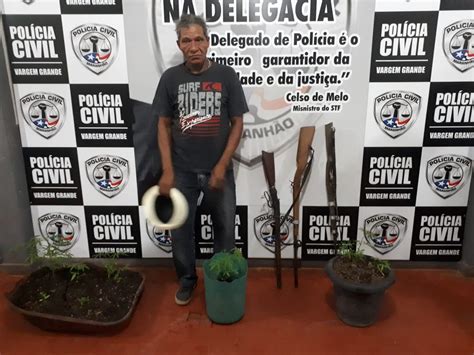 Alpanir Mesquita Homem é preso armas de fogo e droga em Vargem Grande