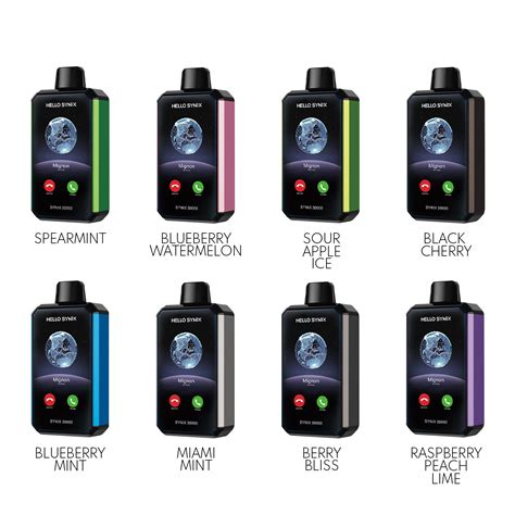 Hello 28ml Synix 30 000 Puff Disposable Kings Of Vapor And Smoke