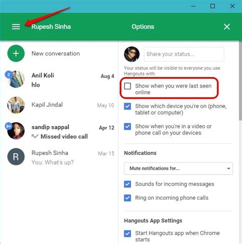 How To Disable Google Hangouts Last Seen Feature Beebom