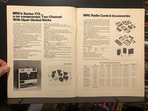 Mrc Model Rectifier Corporation Model Aircraft Products 1977 Hobby Catalog Parry Game