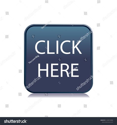 Click Here Vector Button Web Design Stock Vector Royalty Free