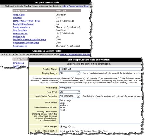 Unlimited Custom Data Fields Practice Areas Contact Types Categories