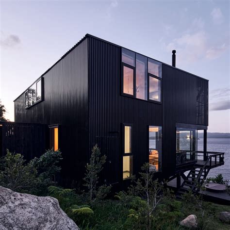 Gonzalo Iturriaga S Blackened Pine Cabin Provides Refuge For A Chilean