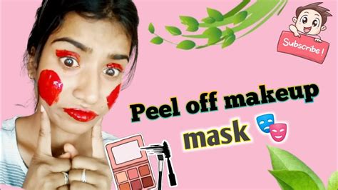 Peel Off Makeup Mask 🎭makeup Tutorial Shortvideotrendingshorts Viral
