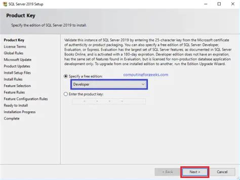 Install Sql Server 2019 Developer Edition On Windows Server 2019 Computingforgeeks