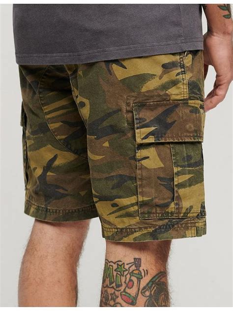 Superdry Heavy Cargo Shorts Khaki Very