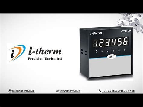 Digital Counter Digital Presettable Counter Manufacturer From Mumbai