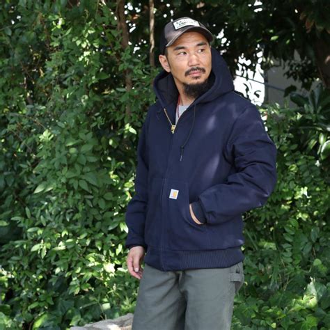 Carhartt カーハート J140 Loose Fit Firm Duck Insulated Flannel Lined Active