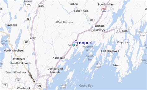 Freeport Tide Station Location Guide