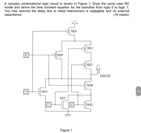 A Complex Combinational Logic Circuit Is Shown In Chegg