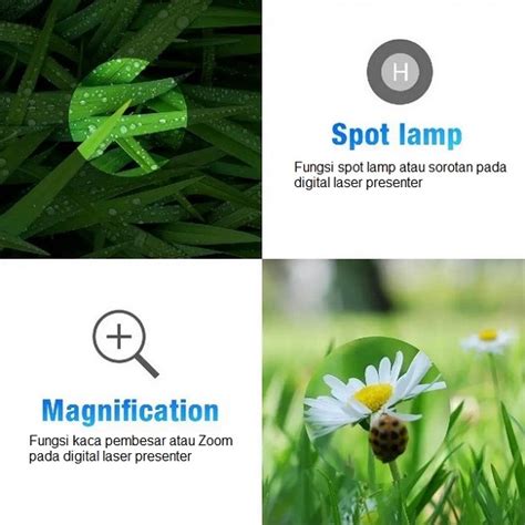 Digital Wireless Presenter Smart Laser Pointer Makassar