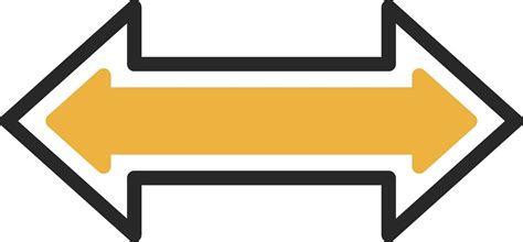 Double Arrow Vector Icon Design 26008092 Vector Art At Vecteezy