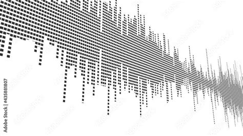 Visualization Of Voice Record Artificial Intelligence Music Equalizer Audio Waves Sound
