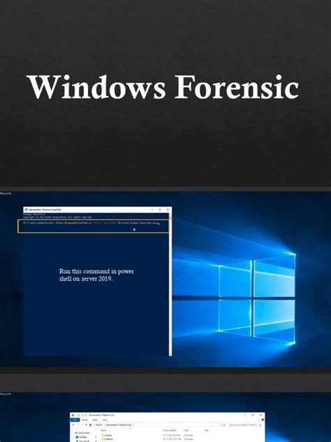 Windows Forensics Building Lab And Essential Investigation Pdf