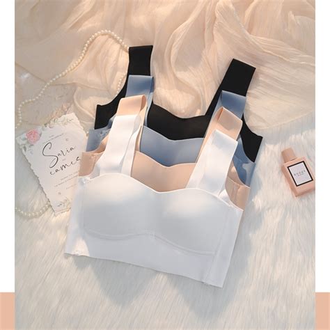 New Product Simple Seamless Youth Girl Lingerie Comfort Thin Cup