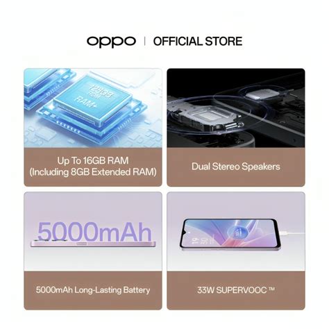 New Oppo A78 4g 8gb Ram Up To 16gb Ram 256gb Rom 67w Supervooc™ L
