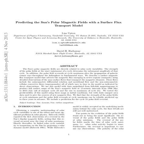 The Hmi Data Used Are Courtesy The Nasa And The Hmi Science Tea